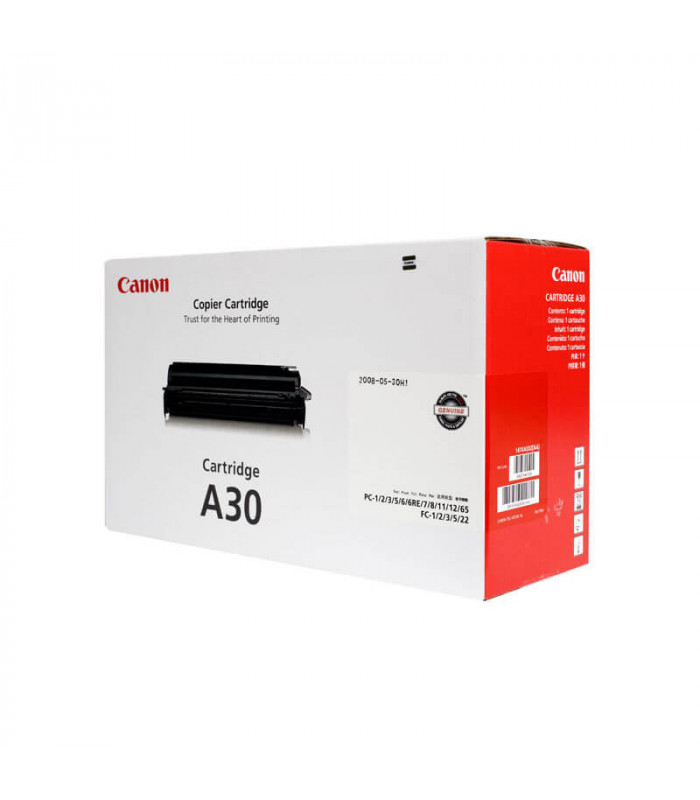Original Canon A-30 Black Toner Cartridge - United Copiers