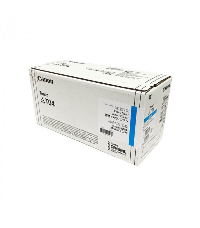 Original Canon T04 Cyan Toner Cartridge - United Copiers