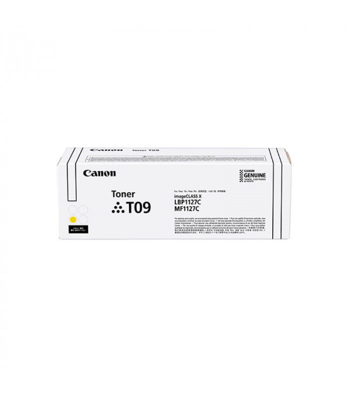 Original Canon T09 Yellow Toner Cartridge - United Copiers