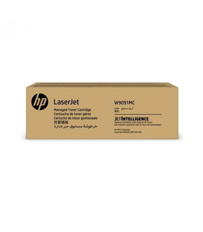 Original W9091MC HP Cyan Managed LaserJet Toner Cartridge - United Copiers