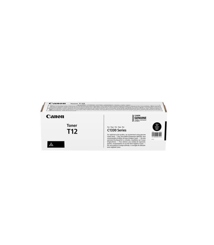 Original Canon T12 Black Toner Cartridge - United Copiers