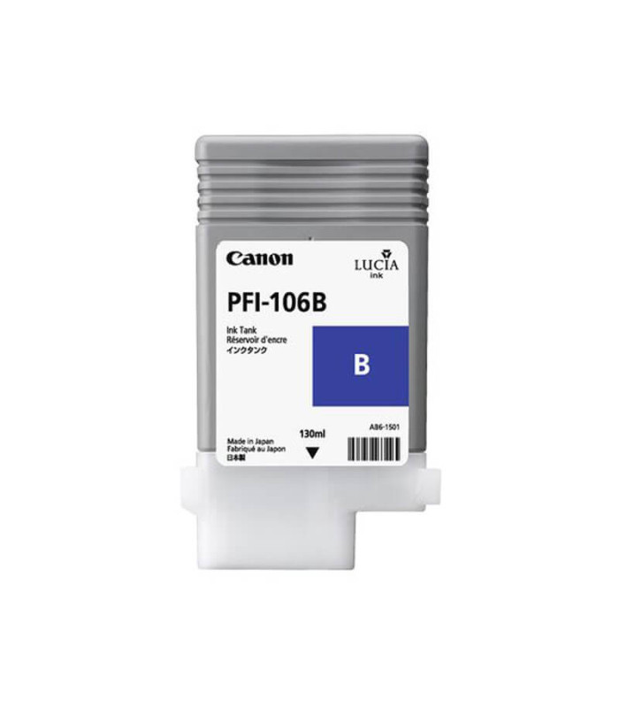Original Canon PFI-106 Blue Ink Cartridge - United Copiers