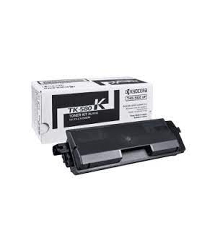 Compatible Kyocera TK580K Black Toner Cartridge - United Copiers
